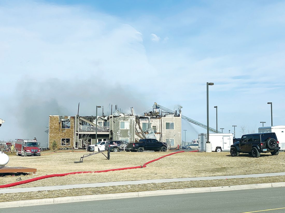 Many step up to help residents after fire destroyed apartment building ...